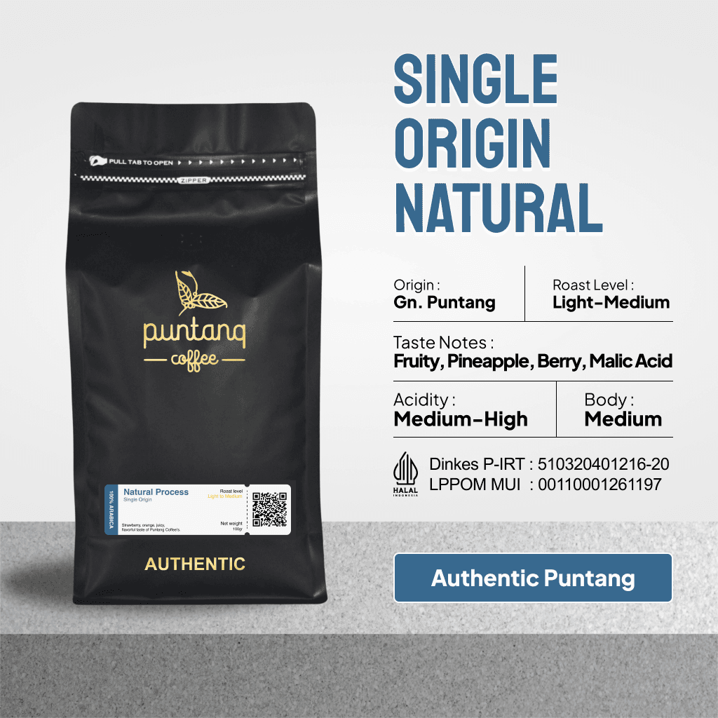 Arabica Natural | Puntang Single Origin - Authentic Puntang Coffee